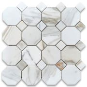 Octagon Marble Mosaic Tiles | Octagon Octave Tiles | Marble Online