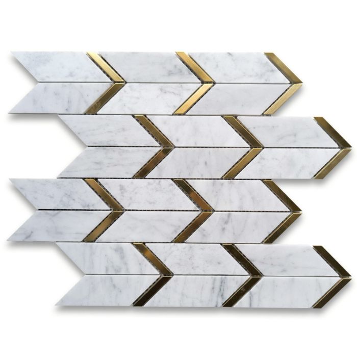 White Arrow Tiles