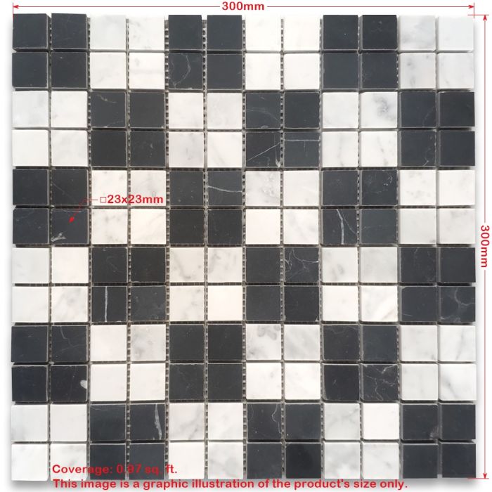 square pattern tile