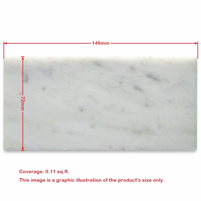 marble tile sizes