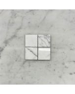 (Sample) Statuary White Marble 18x18 Tile Honed